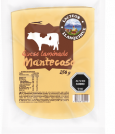 Queso laminado mantecoso 250 gr - Lomi