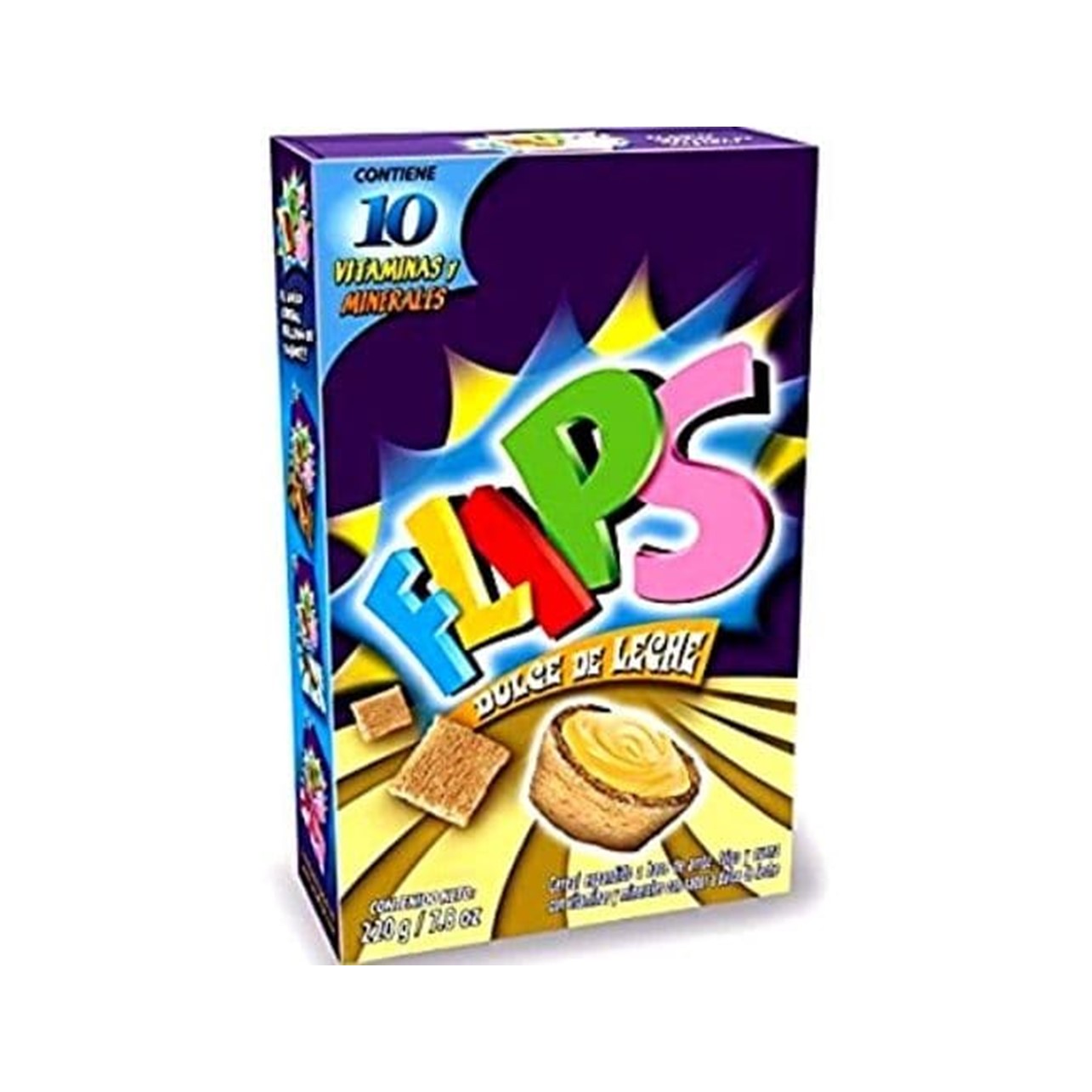 Cereal Flips Dulce de Leche 220gr - Lomi