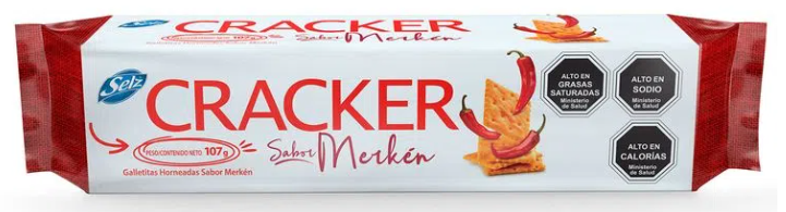 Galletas cracker merkén 107 gr - Lomi