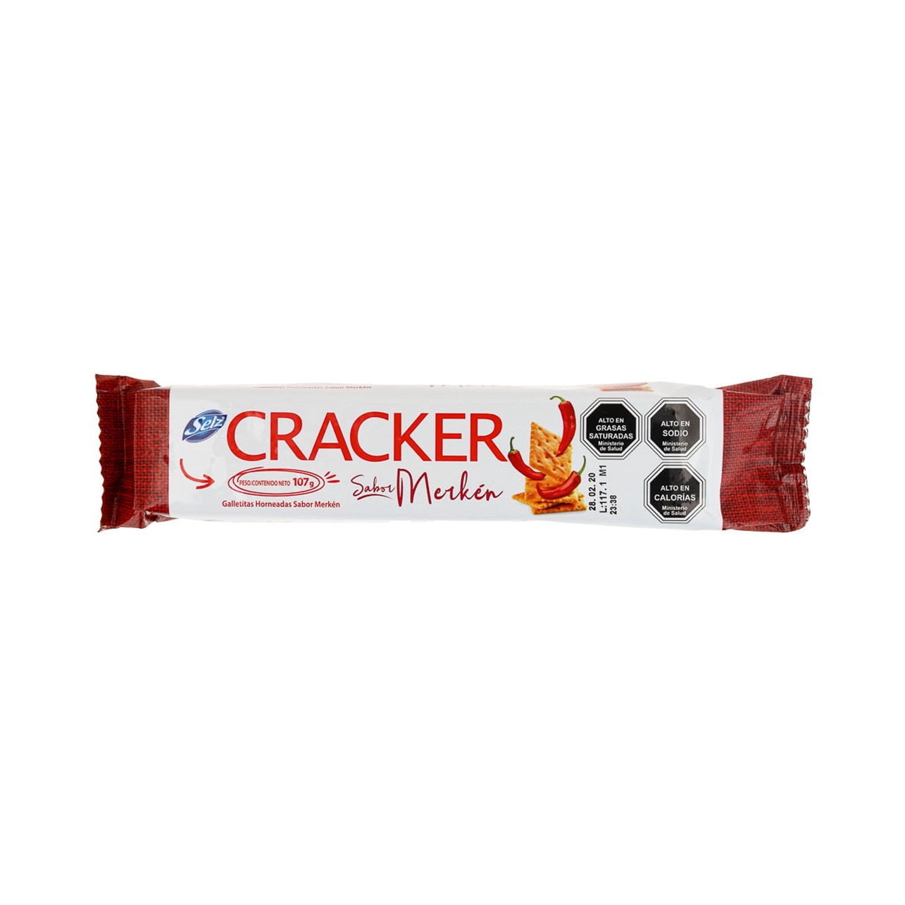 Galletas cracker merkén 107 gr - Lomi