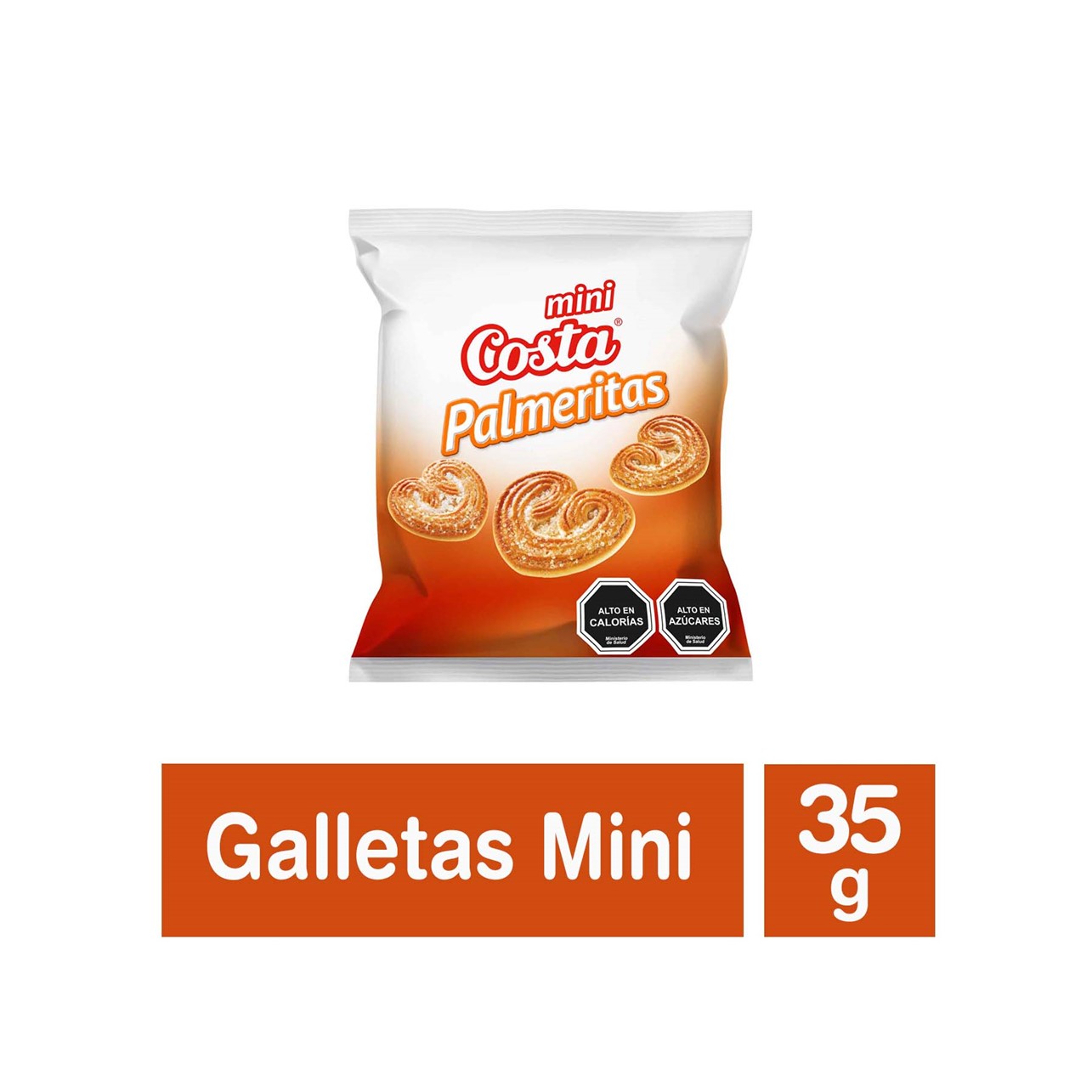 Galleta Mini Palmeritas 40 Grs Lomi